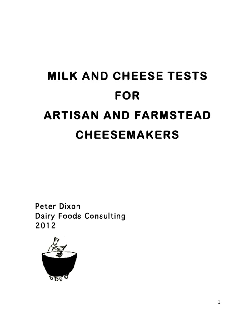 Milk and Cheese Tests | PDF | Cheesemaking | Cheese