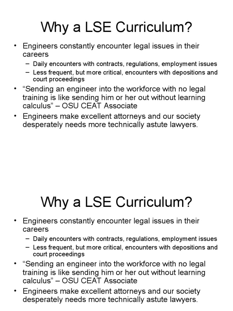 A Lecture On Engineer & Law | PDF | Damages | Negligence