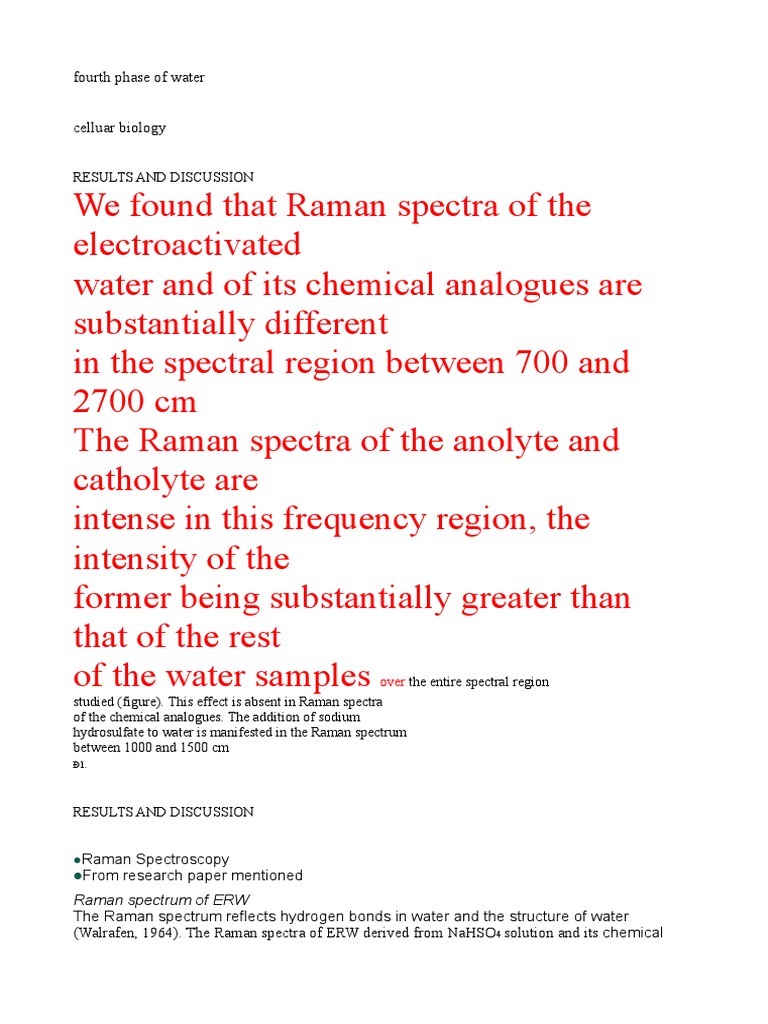 Raman S (Ectorscopy - Odt | PDF | Pyruvic Acid | Adenosine Triphosphate