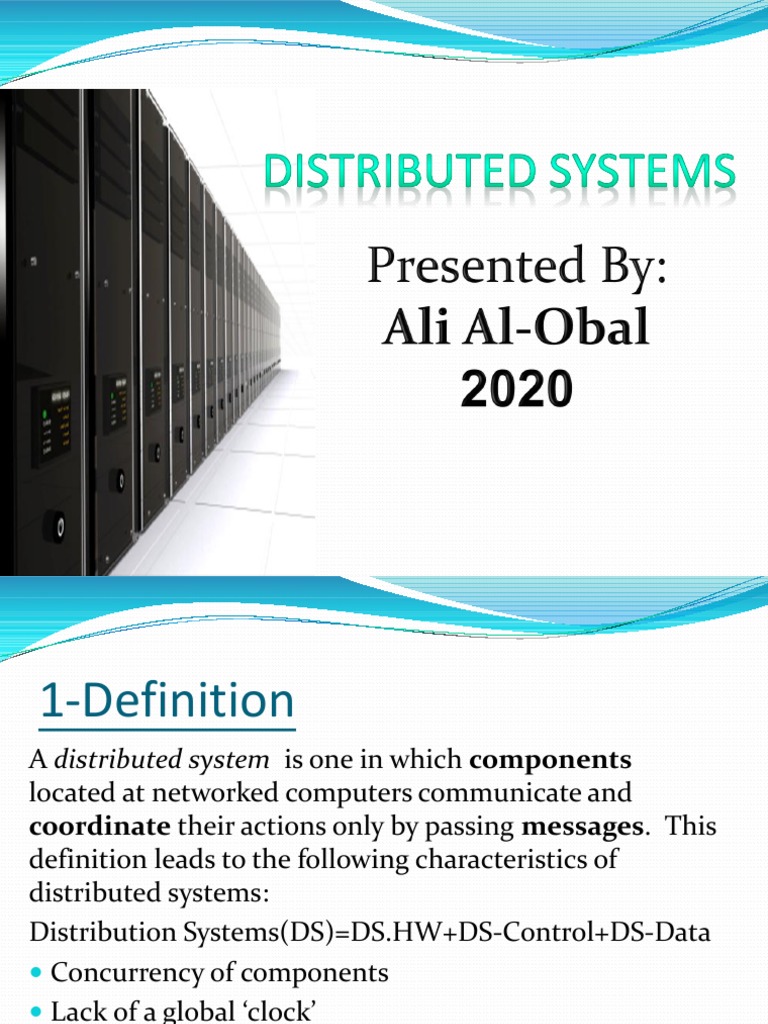 Distributed Systems Overview | PDF | Distributed Computing | Scalability