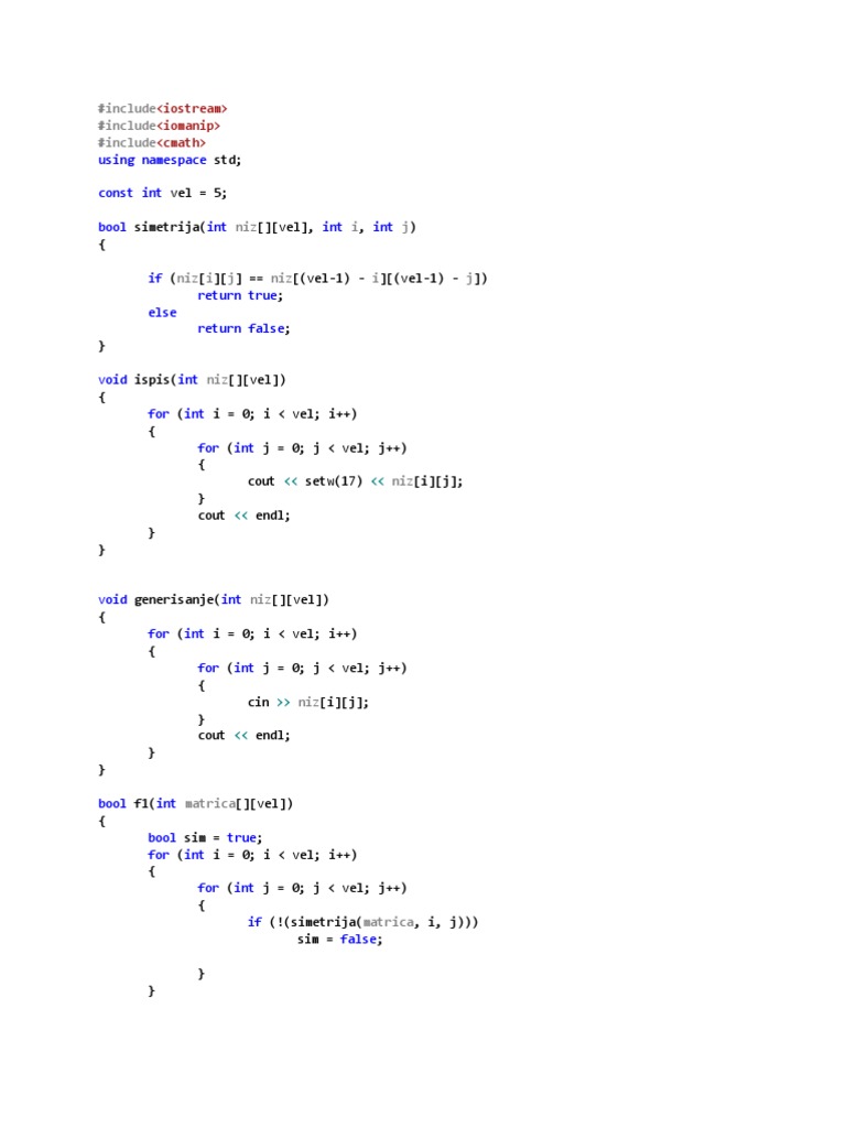 Using Namespace Const Int Bool Int Int Int | PDF