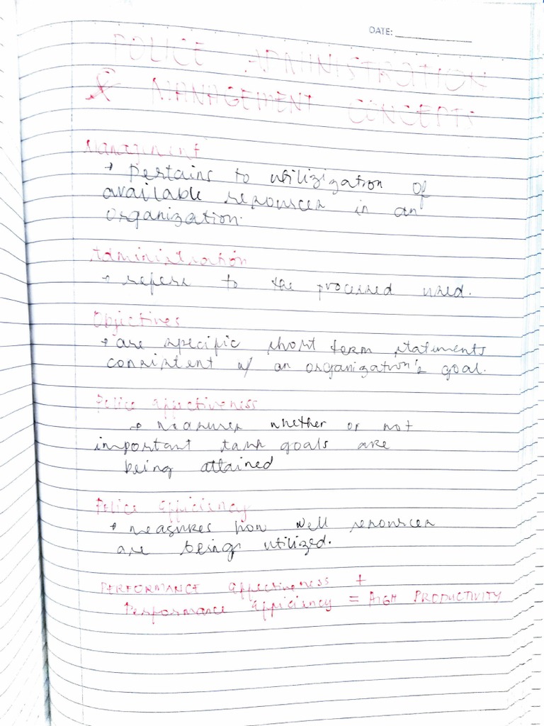 Police Administration | PDF