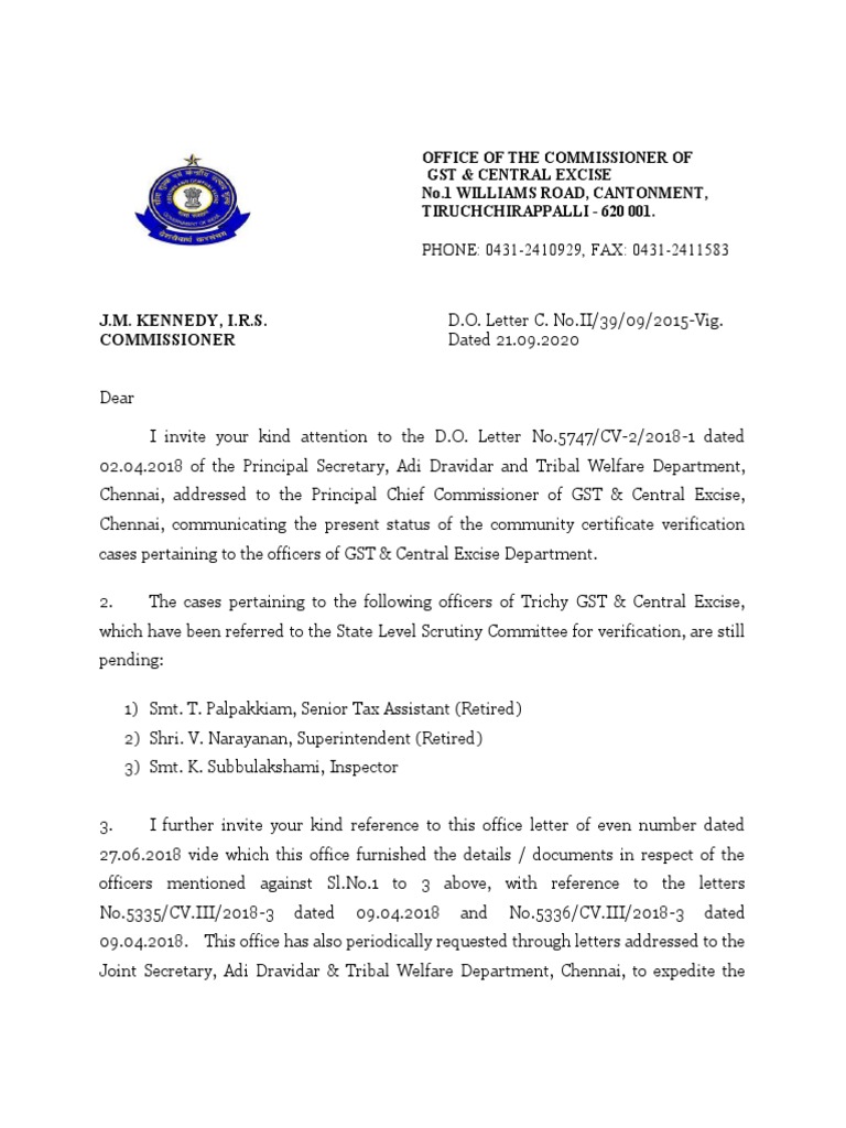 J.M. Kennedy, I.R.S. Commissioner | PDF | Government