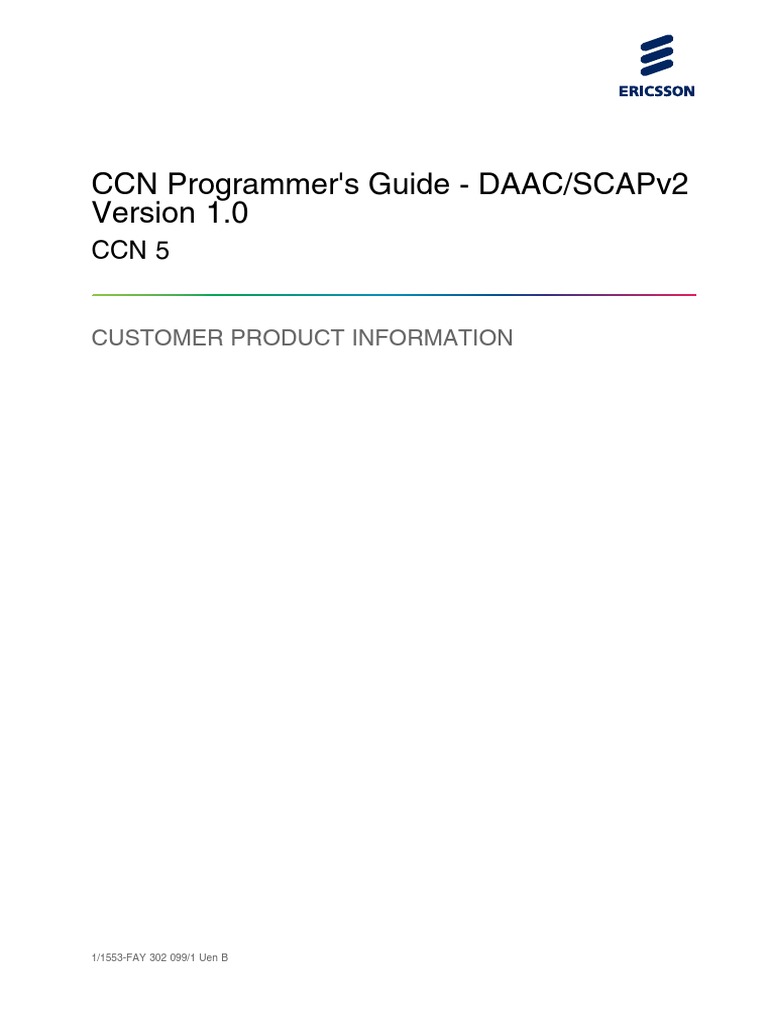 CCN Programmer's Guide - DAACSCAPv2 | PDF | Computer Networking ...