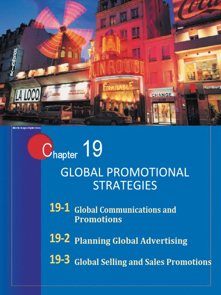 Global Promotional Strategies: Hapter | PDF | Unilever | Advertising