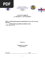 Babasahin - Tatlong Letra | PDF