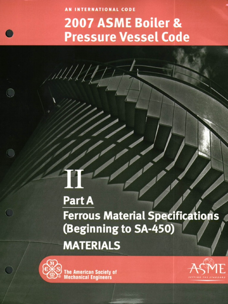 Boiler & Pressure Vessel Code II Part A 1 PDF | PDF