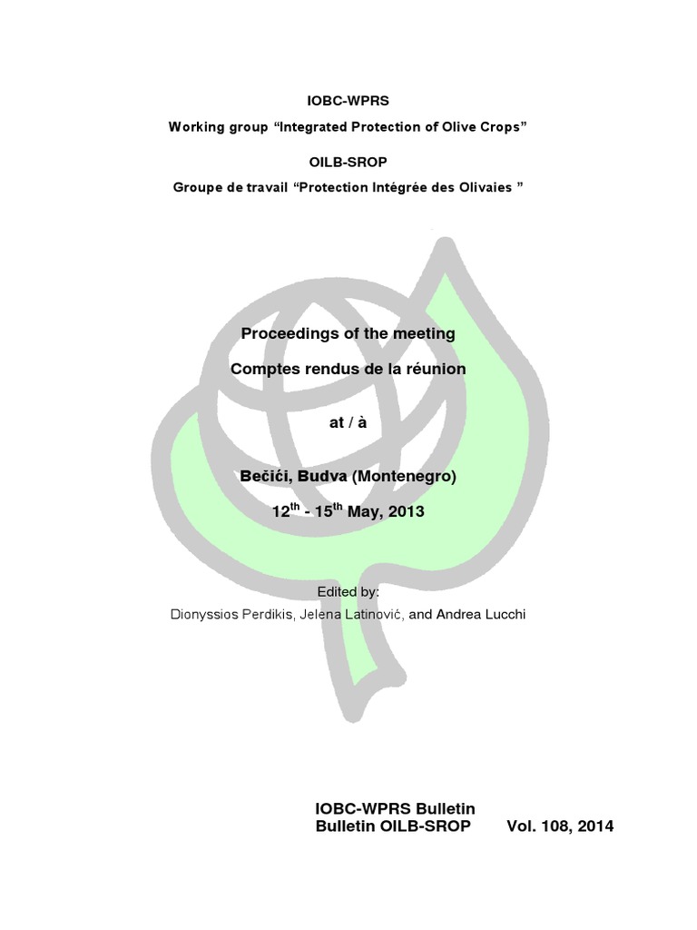 Iobc-Wprs - Bulletin - 2014 - 108 (Montenegro 2013) Publicado em 2014 ...