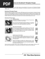 Bondstrand 2000M 7000M Flanges For Marine and Offshore Data Sheet | PDF ...