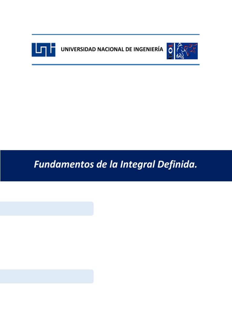 Teorema Fundamental de la Integral Definida | PDF | Integral | Cálculo