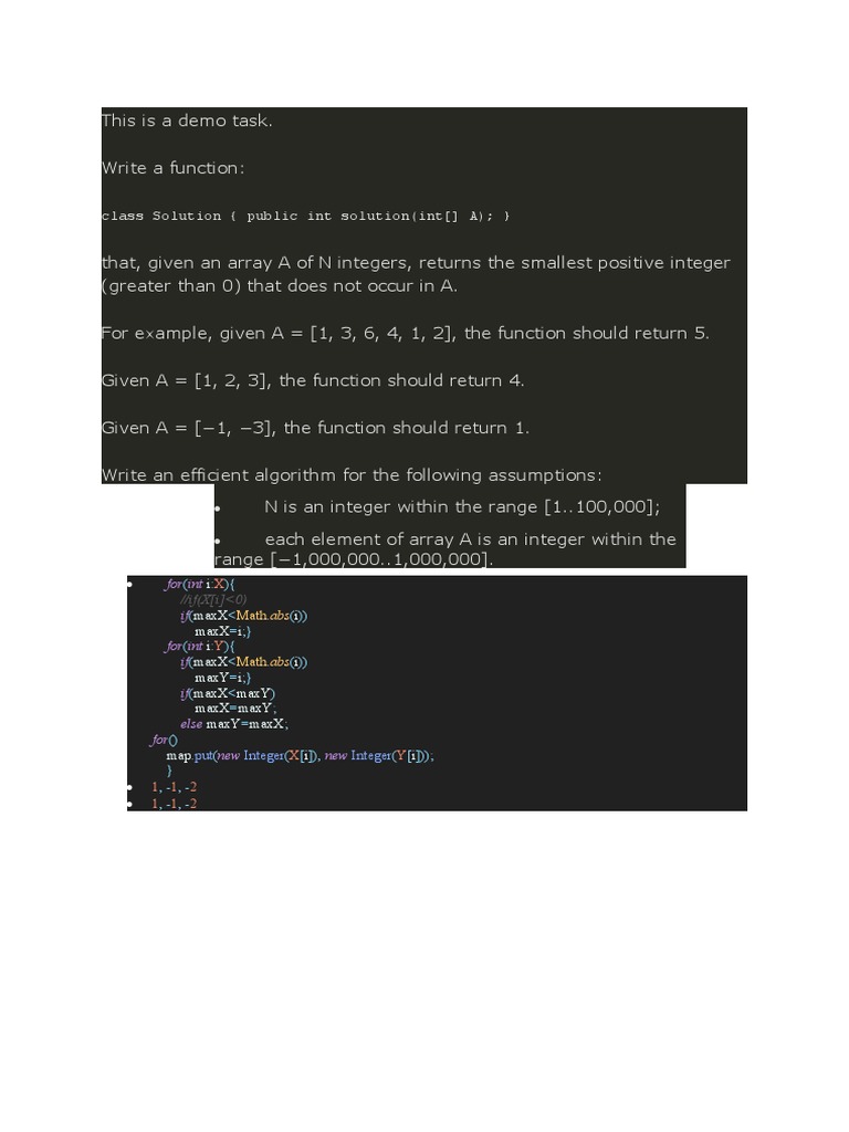 This Is A Demo Task | PDF