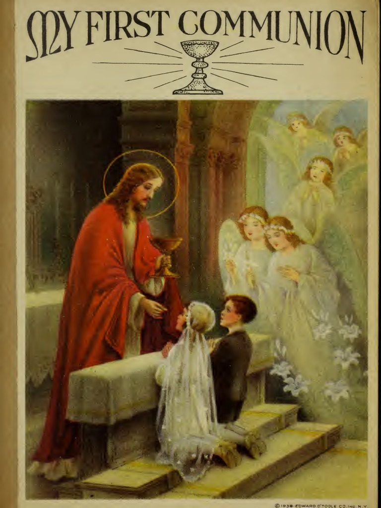 My First Communion PDF | PDF | Adam | Lord's Prayer