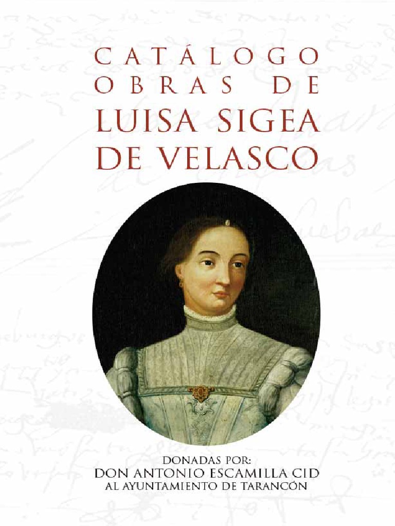 Luisa Sigea de Velasco - Catálogo de Sus Obras | PDF | Idiomas
