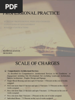CoA Scale of Charges | PDF | Architect