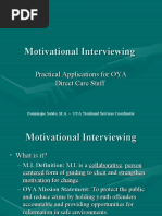 Motivational Interviewing Cheat Sheet | PDF