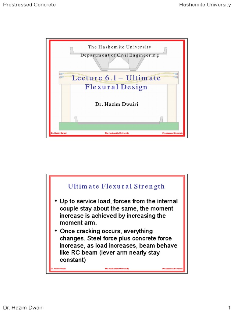 6..1 1 - Ultimate Ultimate Flexural Design Flexural Design | PDF | Beam ...