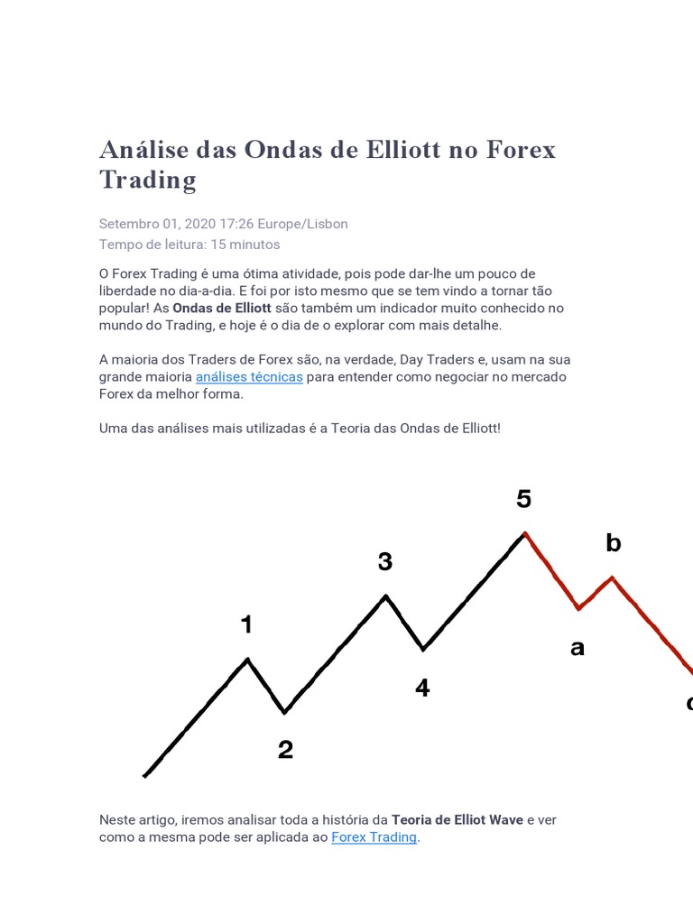 Ondas de Elliott | PDF | Ondas | Mercados financeiros
