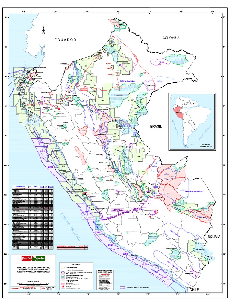 Informe de Mapa Tematico PERU PDF | PDF