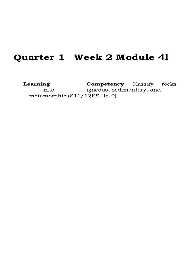 Classifying Rocks: A Hands-On Approach to Identifying Igneous ...