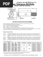 NAS1102 Series Specifications: Screw, Machine Flat 100° Head Full ...