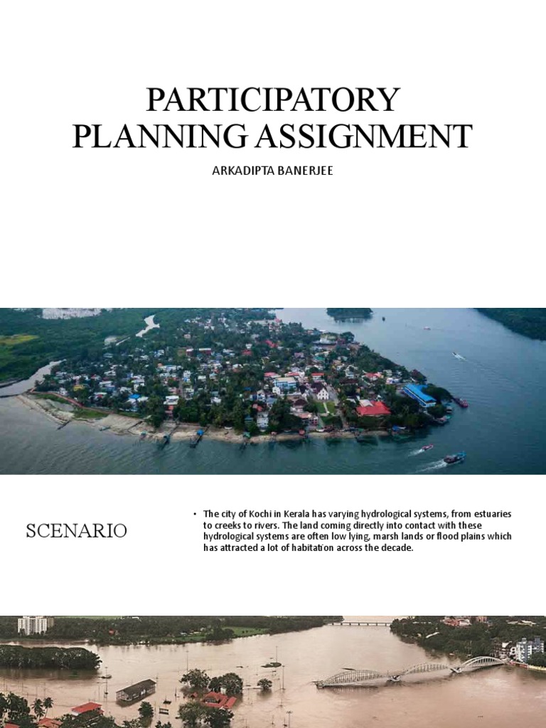 Participatory Planning Assignment: Arkadipta Banerjee | PDF | Flood | Hydrology