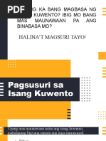 Pabula-Grade 7 | PDF