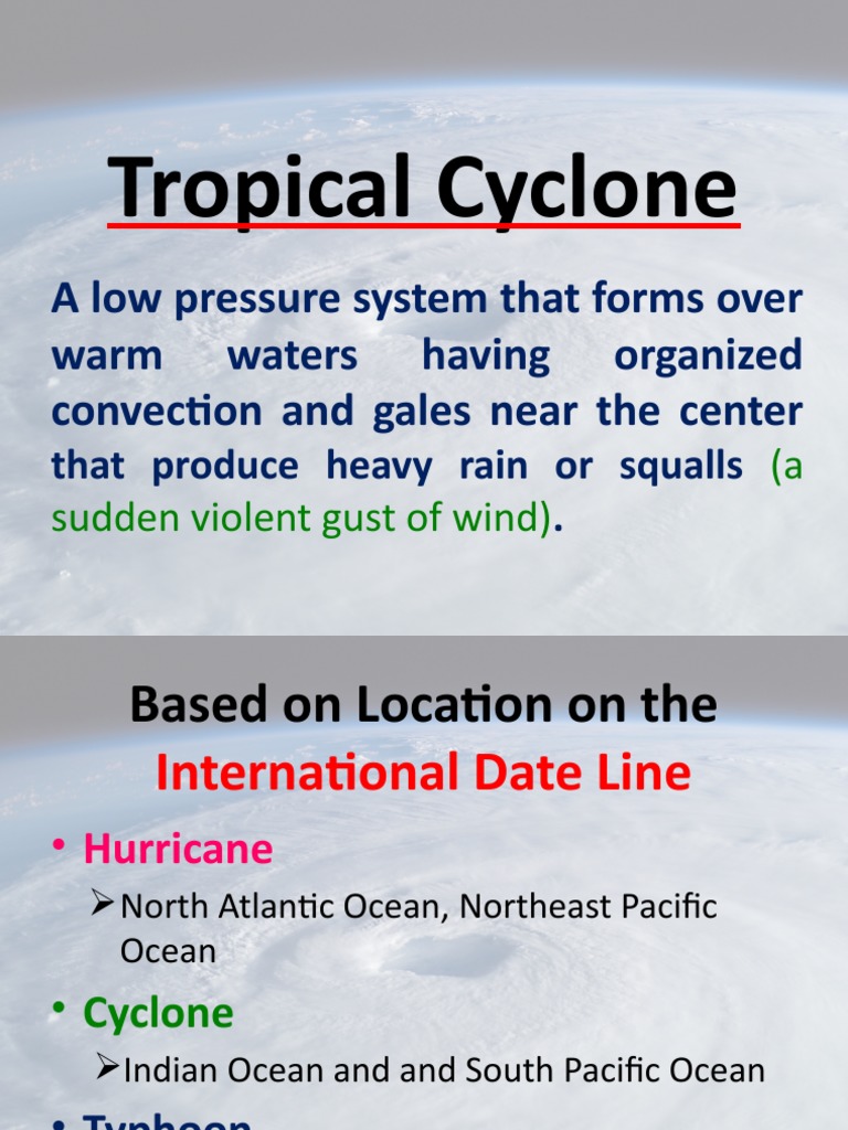 Understanding Tropical Cyclones: Formation, Classification, Naming ...
