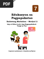 Esp 7-Quarter 2-Module 1 | PDF