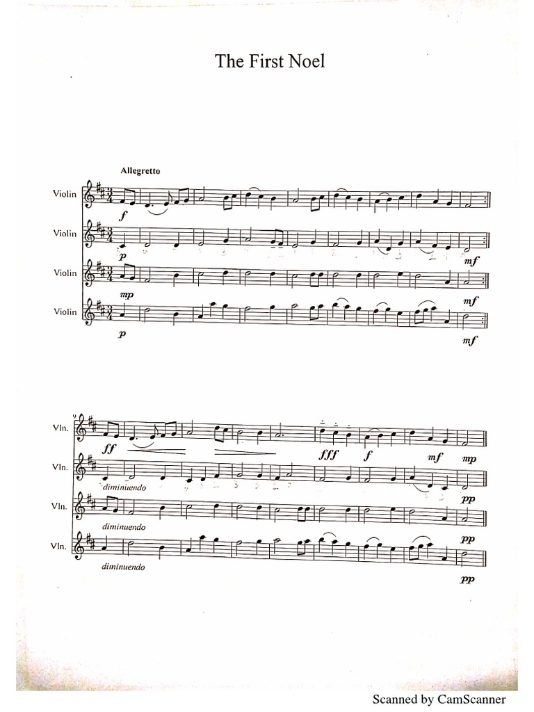 The First Noel | PDF