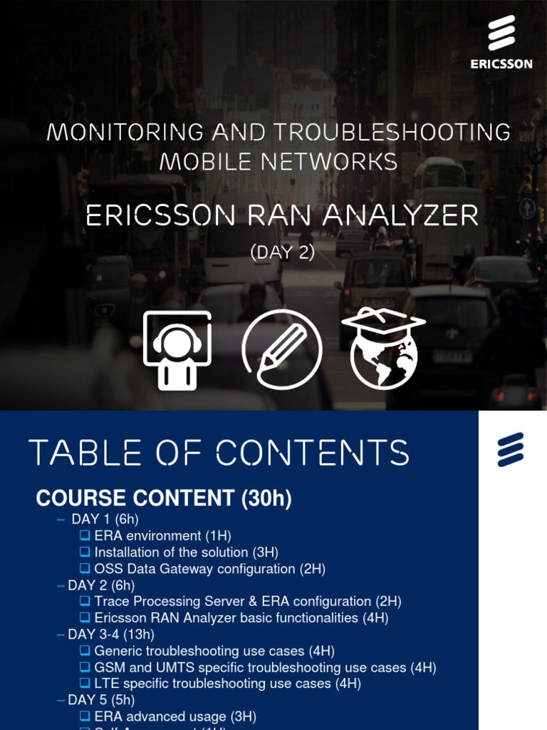 Ericsson RAN Analyzer: Monitoring and Troubleshooting Mobile Networks ...