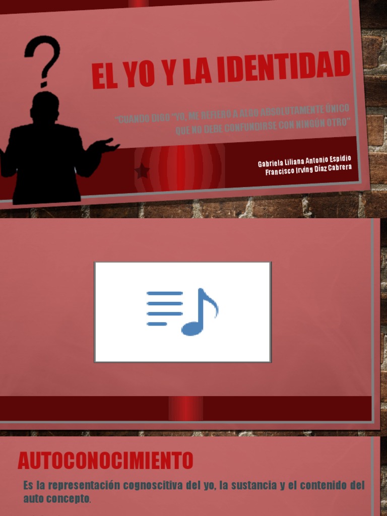 Autoconocimiento, autoestima e identidad | PDF | Autoestima ...