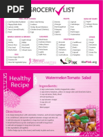 Kroger Shopping List | PDF | Breads | Salad