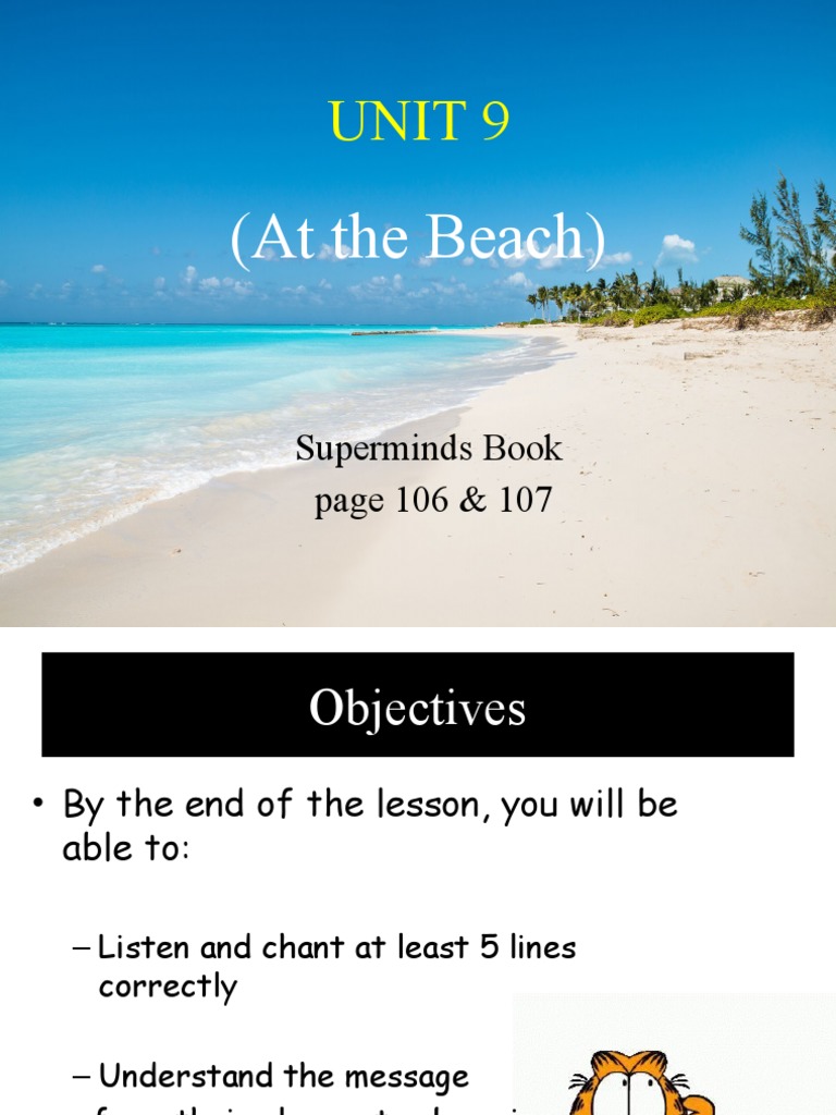 Unit 9: At the Beach Activities | PDF | Career & Growth | Language Arts ...