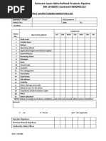 JAPL-F-TE-001-Dewatering Pump Inspection Checklist | PDF