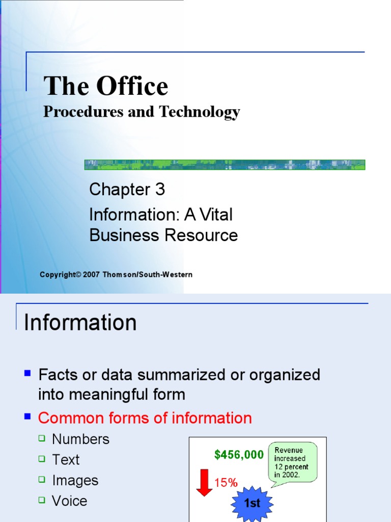 The Office: Procedures and Technology | PDF | Local Area Network ...