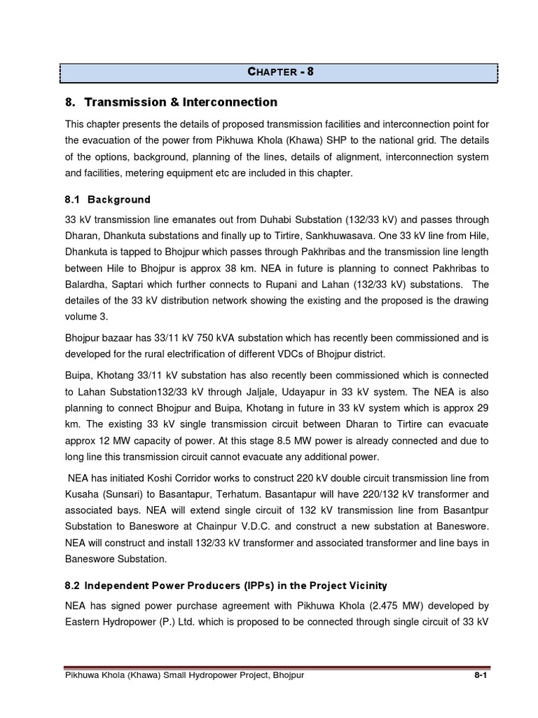 C - 8 8. Transmission & Interconnection: 8.1 Background | PDF ...