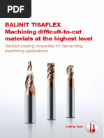 Hq306en Balinit Mayura For Cutting Tools | PDF | Machining | Materials