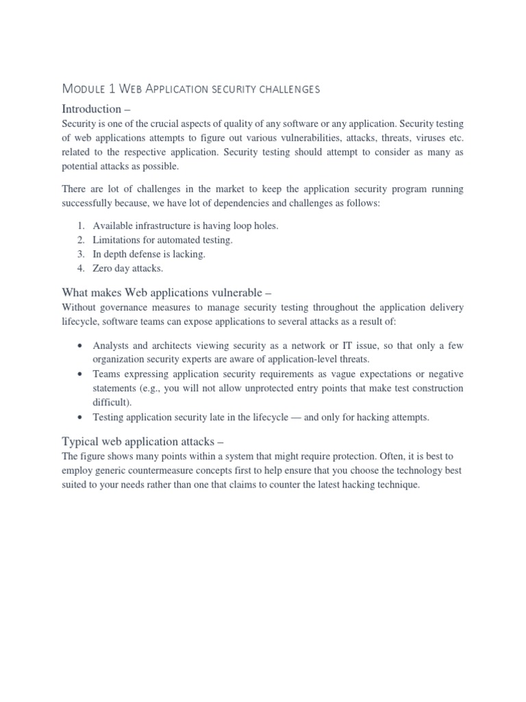 Web App Security Challenges Solutions Pdf Http Cookie