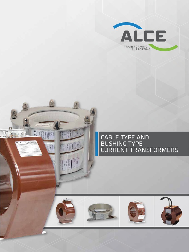 Cable Type and Bushing Type Current Transformers | PDF | Transformer ...