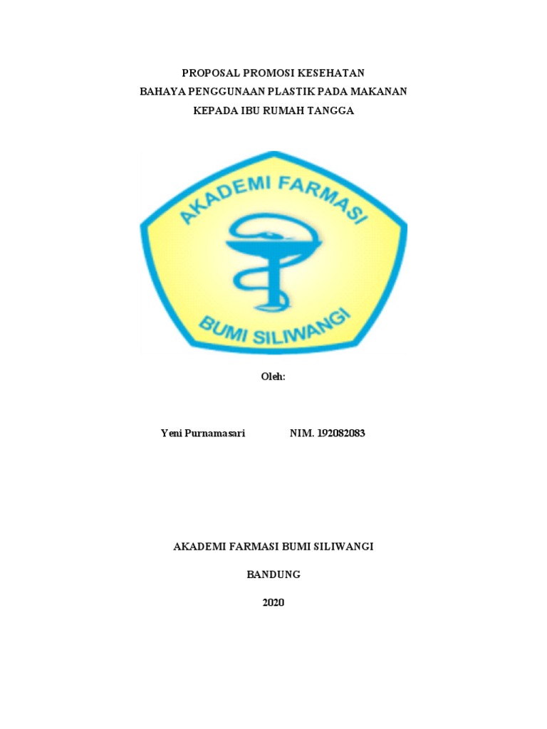 Proposal Promosi Kesehatan | PDF