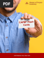 Capm Formula Cheat Sheet | PDF