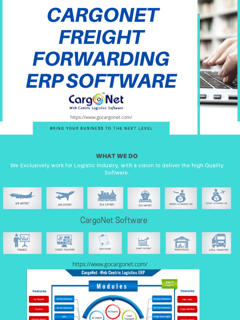 CargoNet: ERP for Freight Forwarding | PDF | Cargo | Voucher