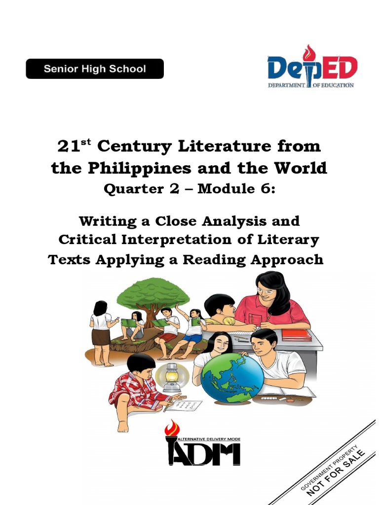 21 Century Literature From The Philippines and The World: Quarter 2 ...
