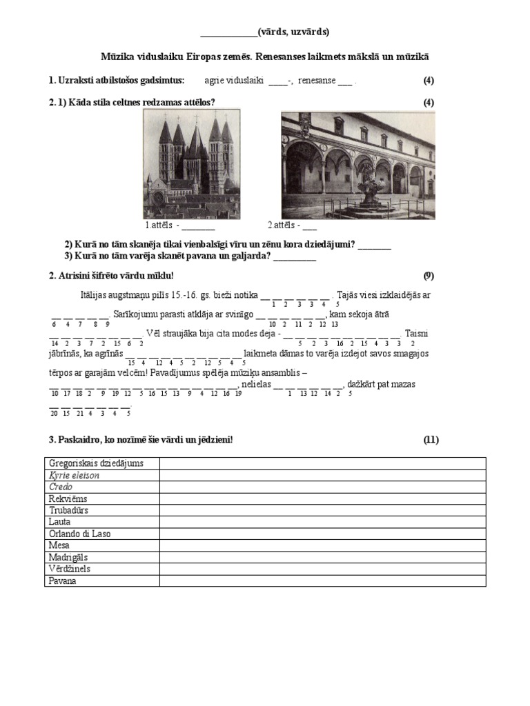 Viduslaiki Renesanse | PDF