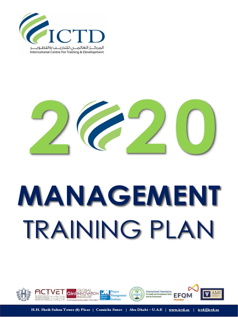 Ictd English Management Training Plan 2020 PDF | PDF | Human Resource ...