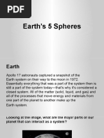 Earth's Spheres Worksheet | PDF