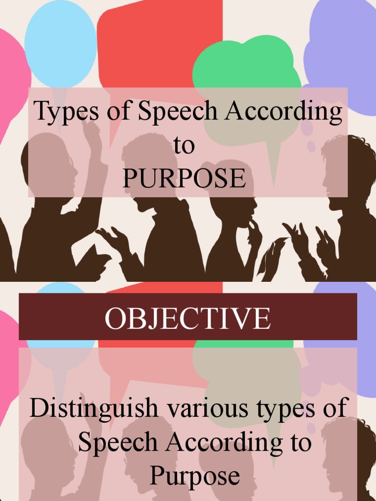 Types of Speech According To | PDF