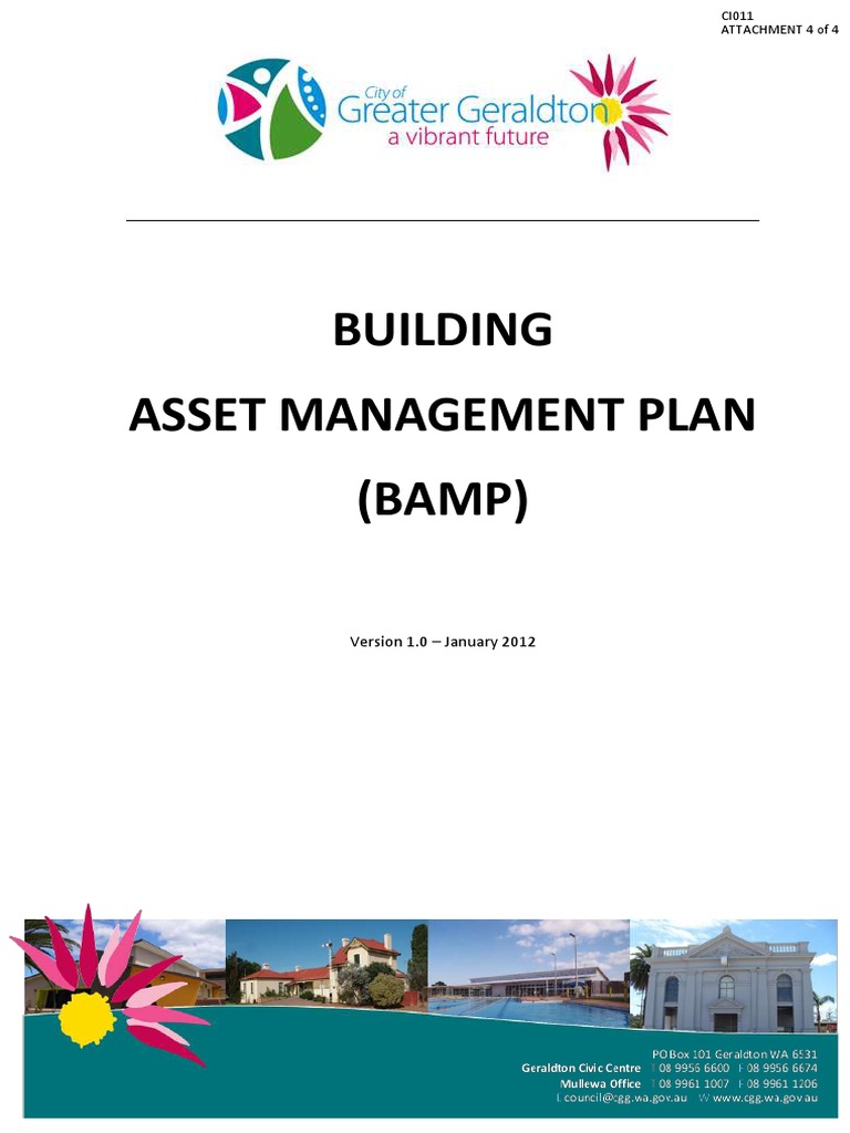 24D. CI011 ATT 4 of 4 Building Asset Management Plan Version 1.00 ...
