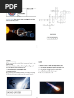 Astronomy Crossword | PDF