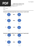 Latihan Soal Sempoa 1 | PDF